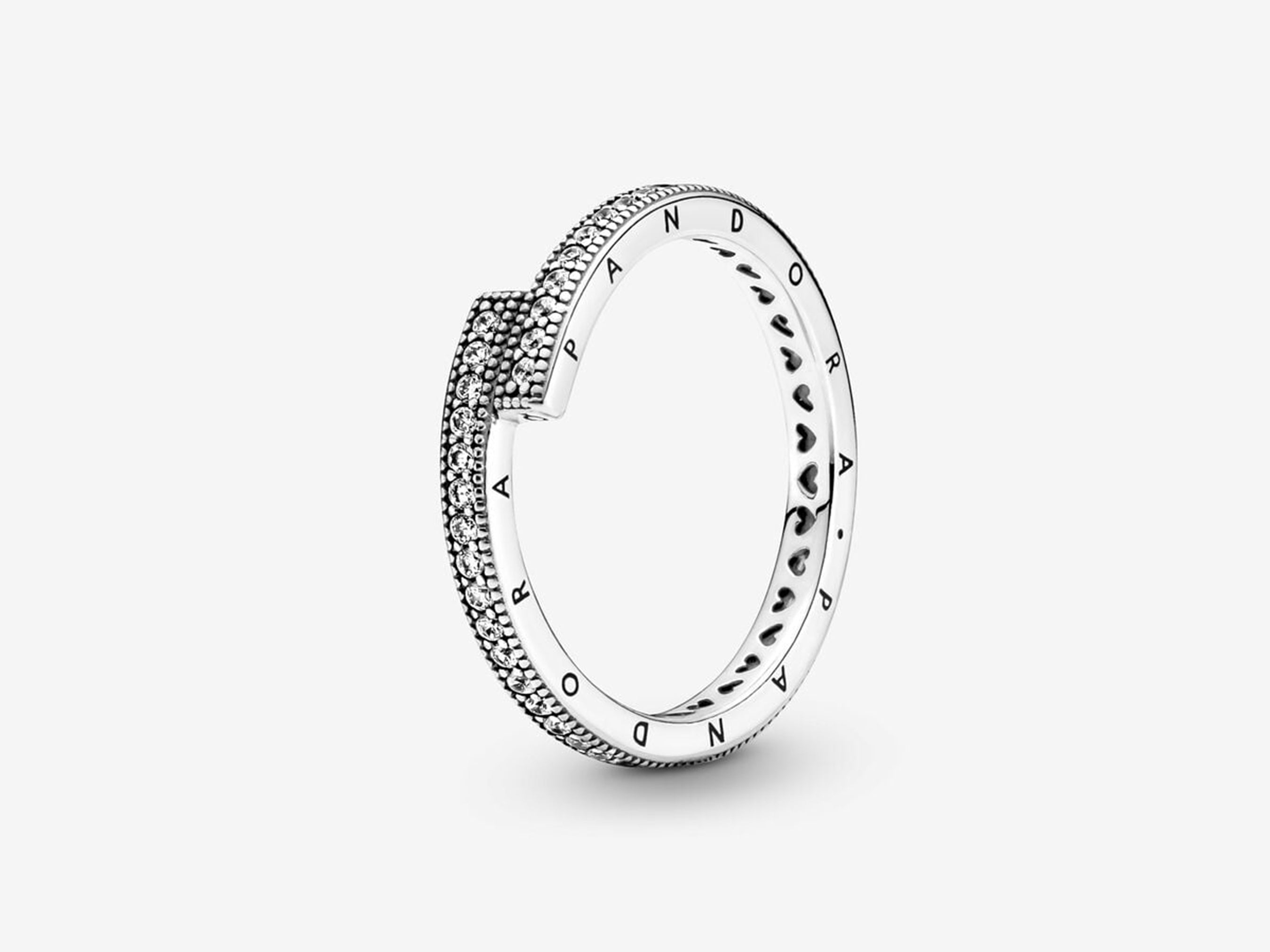 Sparkling Overlapping Ring – She Unique Gift